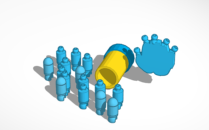 3D design grabpack supreme - Tinkercad