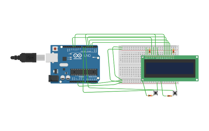 Circuit design lab 8 level 4 - Tinkercad