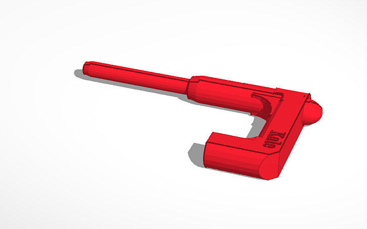 3D design kale kcr 556 emniyet mandalı - Tinkercad