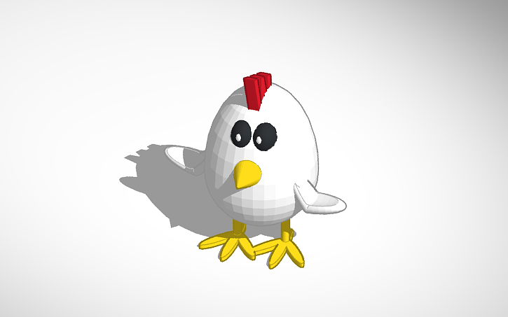 3D design Ange΅s Chicken - Tinkercad