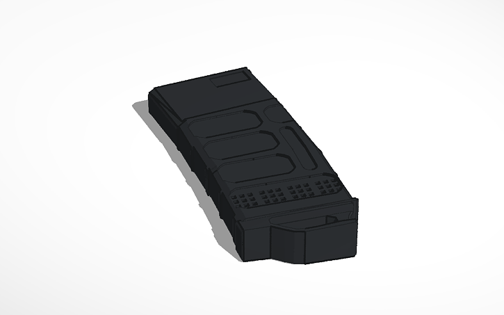 3D design 5.56mm AR|Magazine - Tinkercad