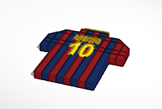 3D design messi | Tinkercad