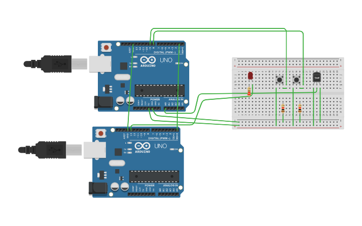 Circuit design Comunicazione seriale tra due Arduino eros salemi ... Circuit design Comunicazione seriale tra due Arduino eros salemi ...