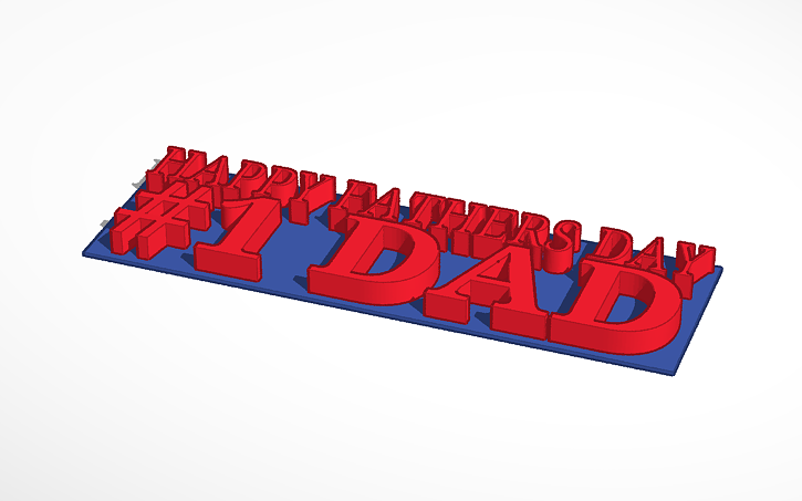 3D design DAD - Tinkercad