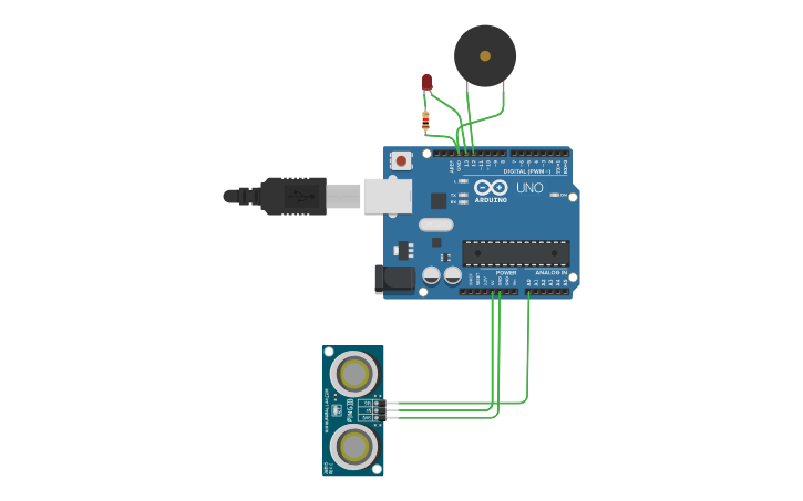 Circuit design Circuito Arduino tecnología aplicada | Tinkercad