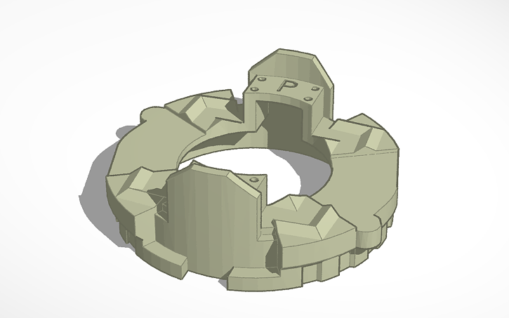3D design Beyblade Burst Pristine Disc | Tinkercad