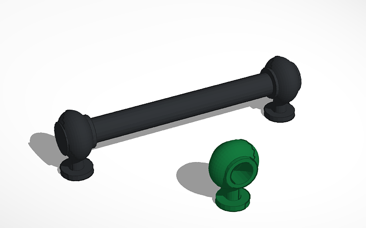 3D design Kitchen Drawer Handle - Tinkercad