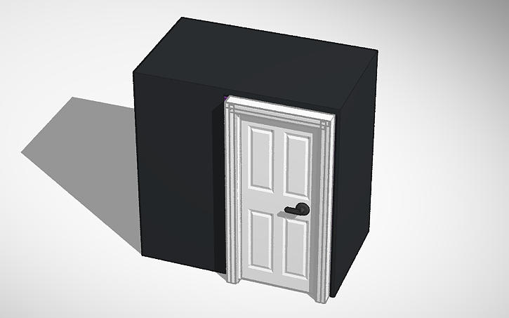 3D design The door leads to... - Tinkercad
