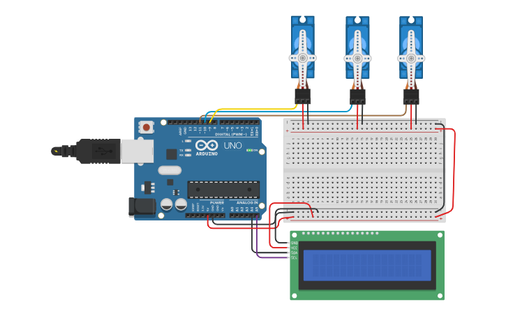 Circuit design Pregunta 2 | Tinkercad