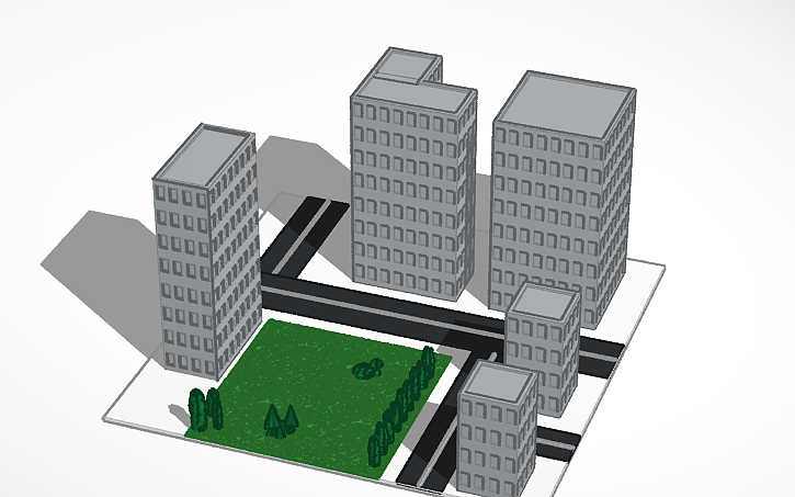 3D design City | Tinkercad