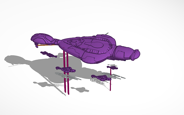 3D design The covenant ambushes the federation - Tinkercad