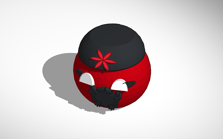 3D design Albaniaball - Tinkercad
