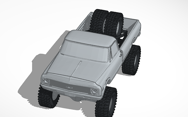 3D design Chevy Truck custom - Tinkercad