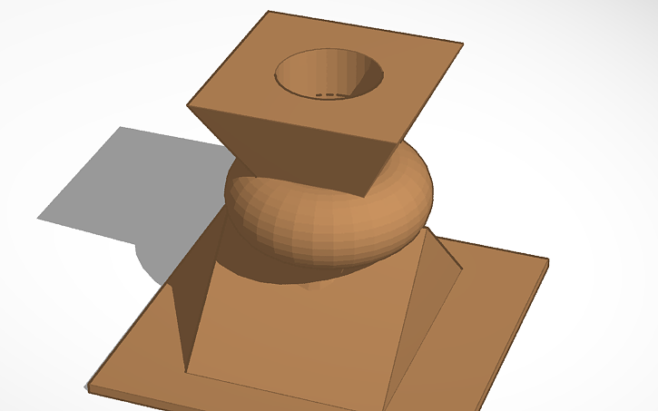 3D design Pen Holder (holds 1 pen) | Tinkercad