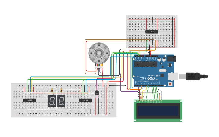 Circuit design bai2 lab2 | Tinkercad