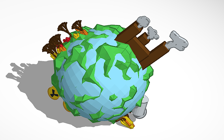 3d Design Save Our Earth Tinkercad
