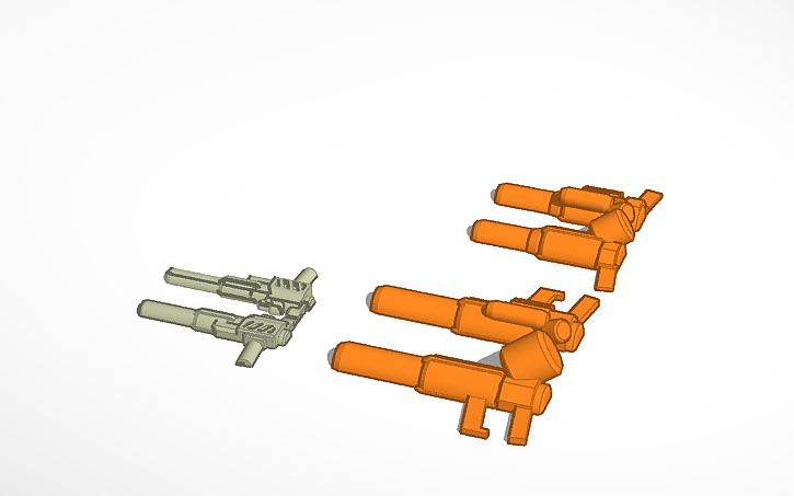 3D design Transformers Guns - Tinkercad