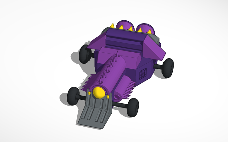 3D design TinkerCAD Project: Toy Car - Tinkercad