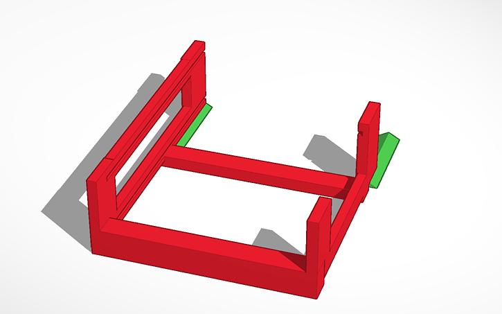 3D design Copy of Arduino.tft shield box | Tinkercad