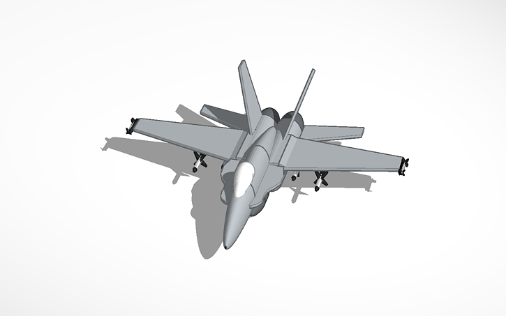 3D design swag jet | Tinkercad