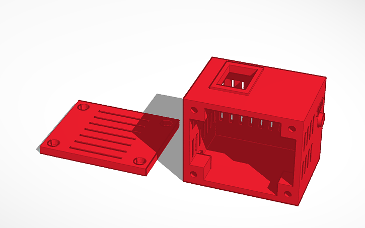 3D design Led Circuit Box 1 - Tinkercad