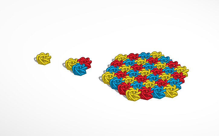 3D design Flexible Mesh V4 - Tinkercad