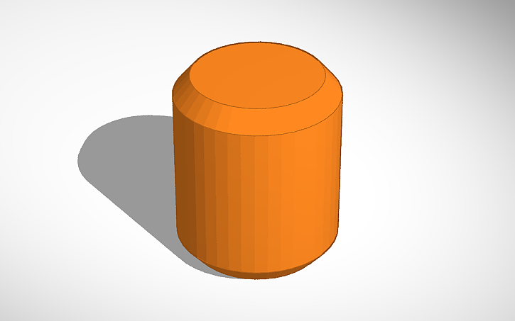 3D design Knob - Tinkercad