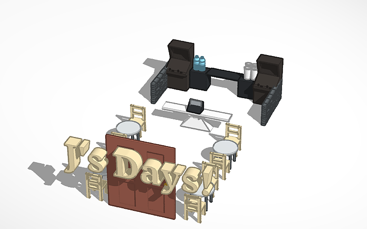 3D design Restaurant Period 4 | Tinkercad