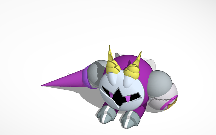 3D design Galacta Knight - Tinkercad