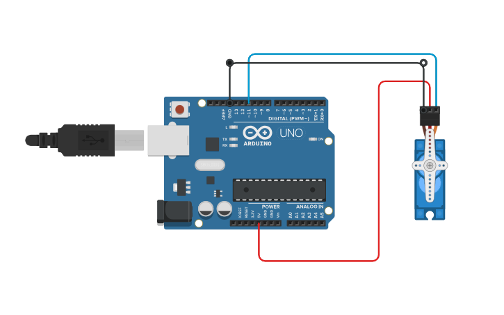 Circuit design IOT102 - SE1854 - lab13a - Tinkercad