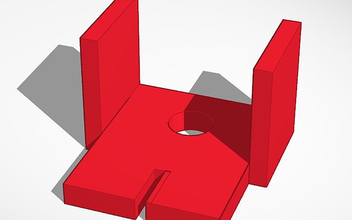 3D design Jump Ring Spacer with Side Guides - Tinkercad