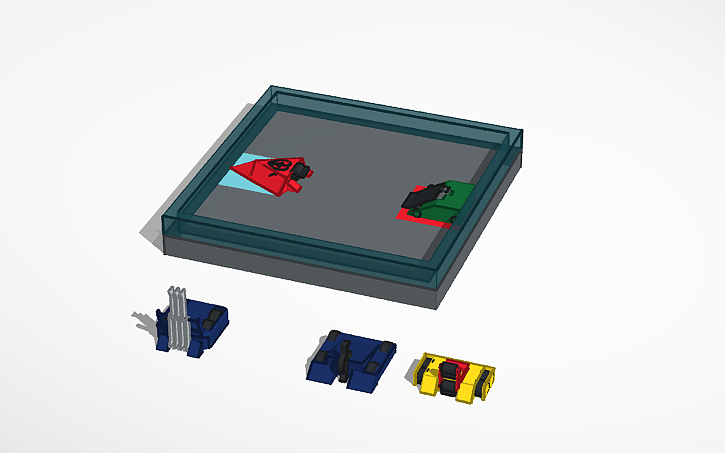 3D design Heart Warrior vs Flipper - Tinkercad