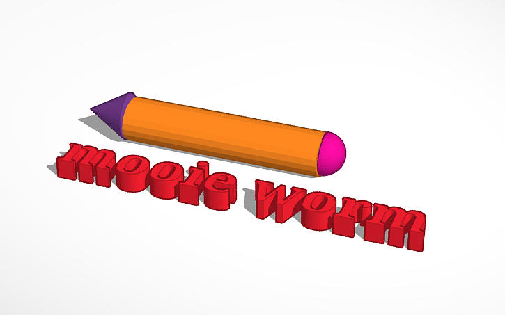 3D design mooie worm | Tinkercad