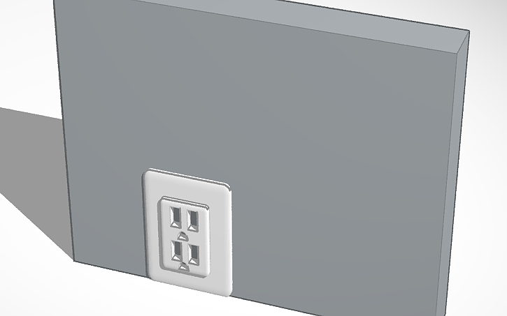 3D design outlet - Tinkercad