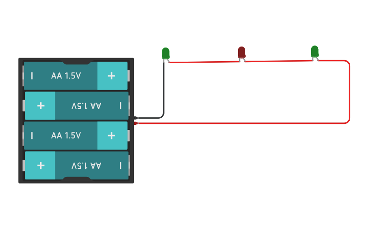 Circuit Design วงจรไฟฟ้าอนุกรม Tinkercad