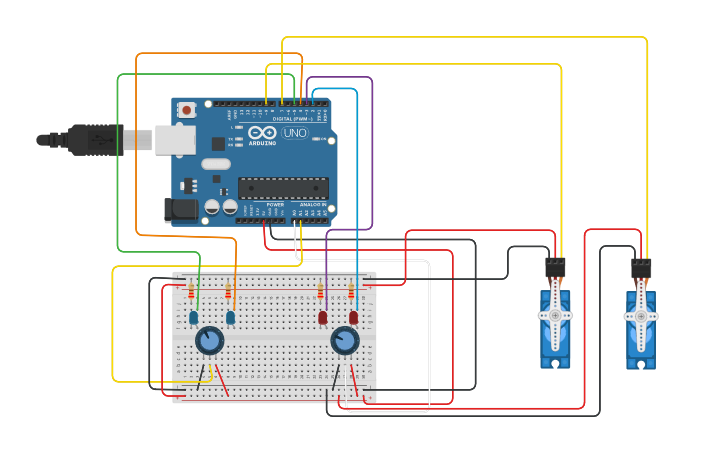 Circuit design Practica Interacció tangible - Tinkercad
