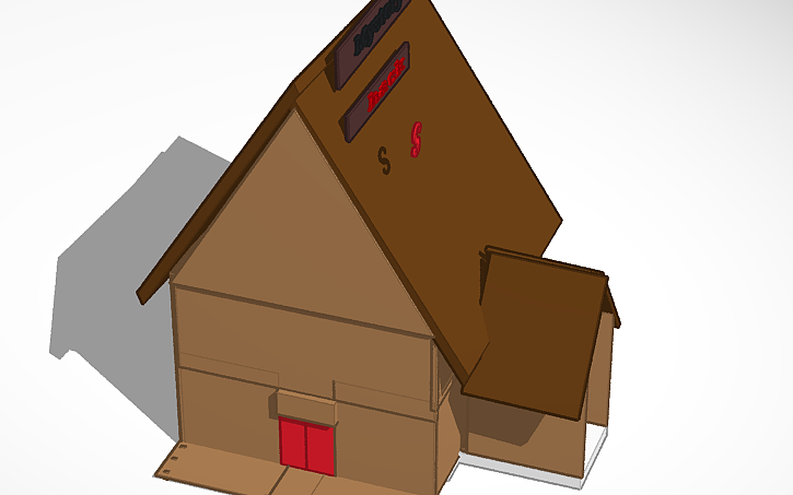 3D design Gravity Falls,OR, Mystery Shack (Still in progress) | Tinkercad