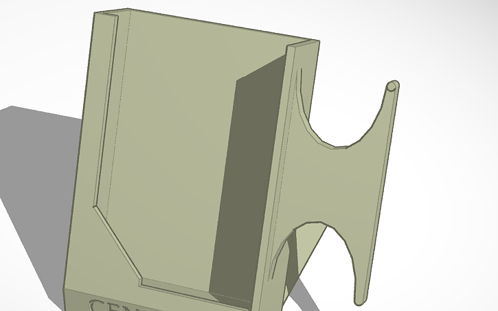 3D design Cen-Tech Multimeter Desktop Holder | Tinkercad