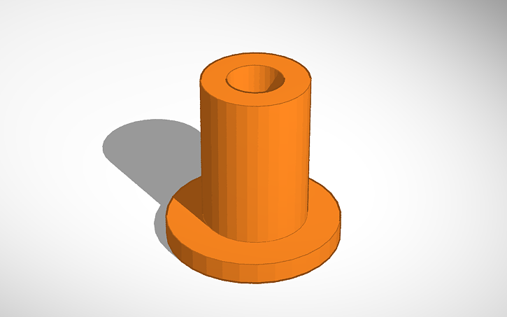 3D design Copper Rod Holder - Tinkercad