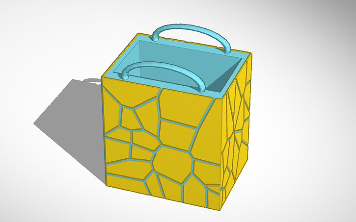 3d Design Eco Bag Tinkercad