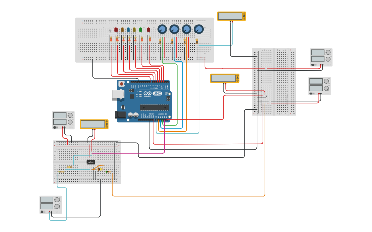 Circuit Design Gear Indicator And Tacho Tinkercad