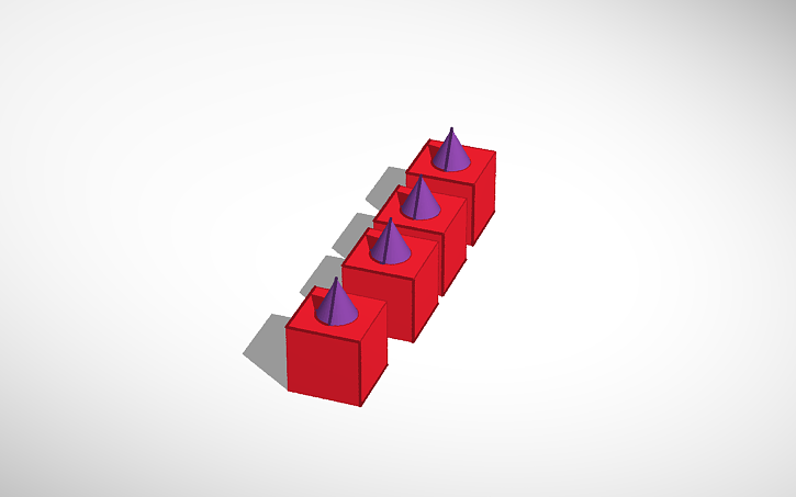 3D design Challenge Dice 3 | Tinkercad