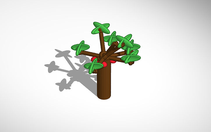 3D design A Tree - Tinkercad