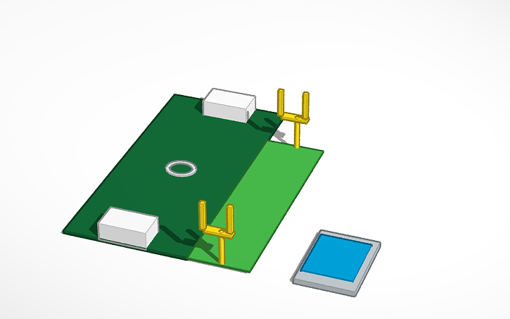 3D design a sport complex - Tinkercad