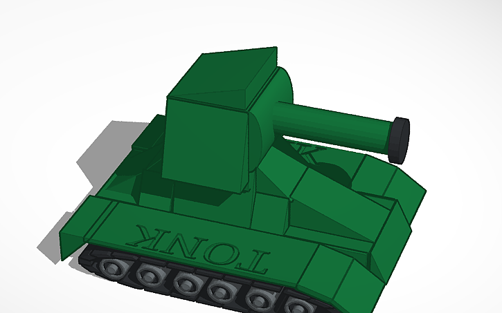 3D design Tank | Tinkercad