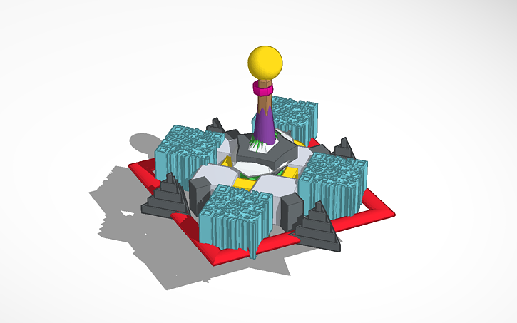 3D design giant cool statue | Tinkercad