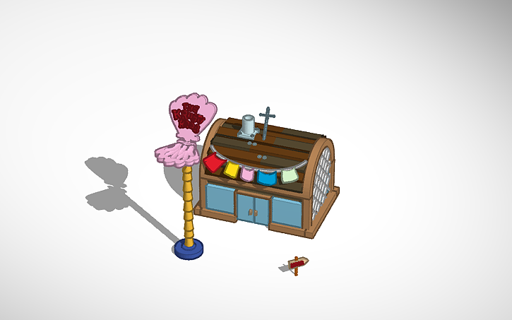 3D design The krusty krab | Tinkercad