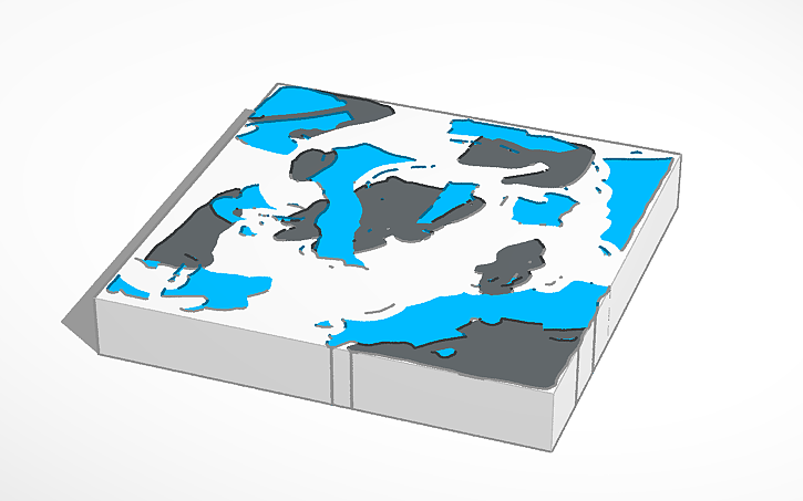 3D design Camo (Pure TRASH) - Tinkercad