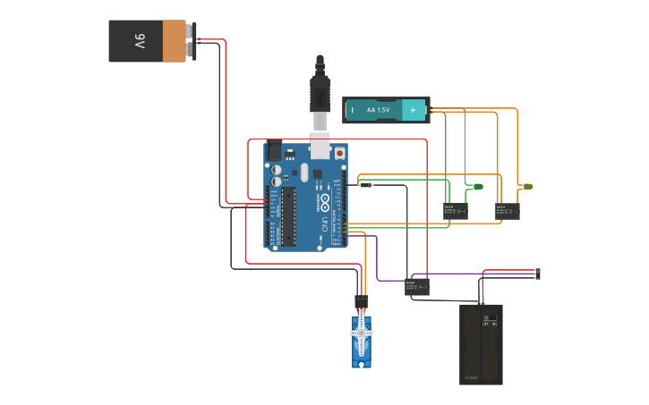 Circuit design Project Bass | Tinkercad