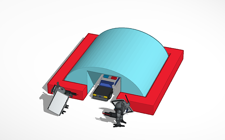 3D design CAR SAFE - Tinkercad